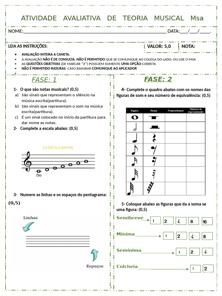 ATIVIDADE MSA | PDF