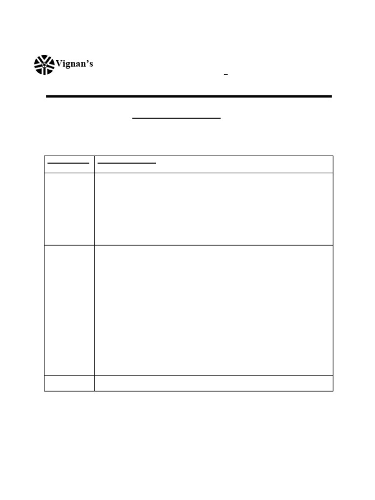 Vignan Hackathon 2023 Problem Statements | PDF | Internet Of Things ...