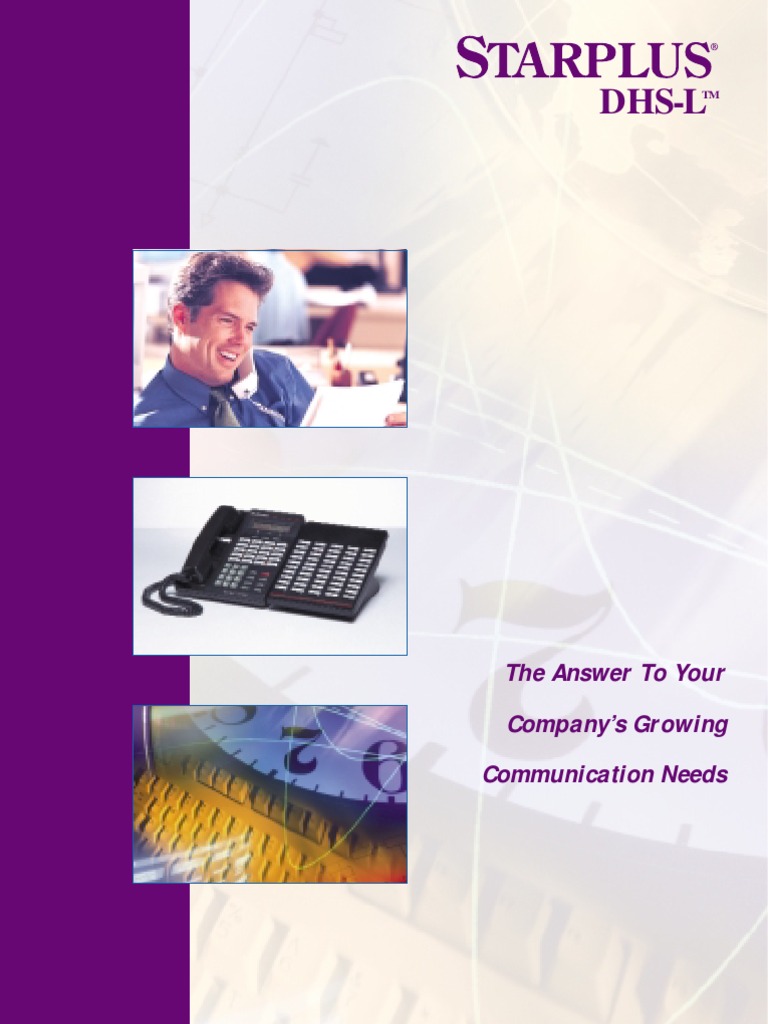 StarPlus DHS-L User | PDF | Command Line Interface | Telephone