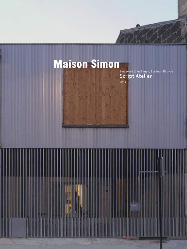 Maison Simon : Surélévation à Bordeaux | PDF