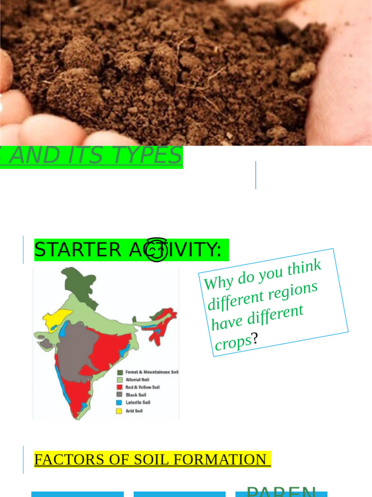 GR 8 GEO CH 1 | PDF | Soil | Loam