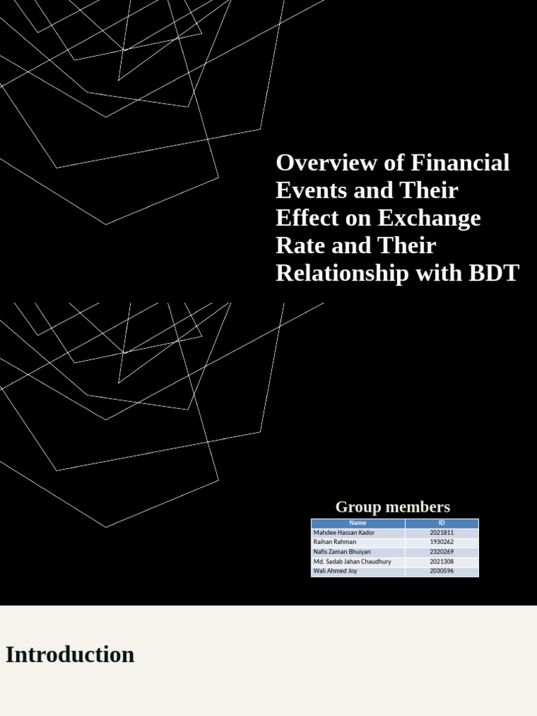 FIN 480 Group 4 | PDF | Exchange Rate | Foreign Exchange Market