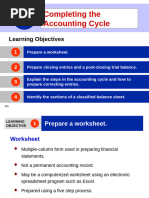 10-Column Accounting Worksheet Guide | PDF