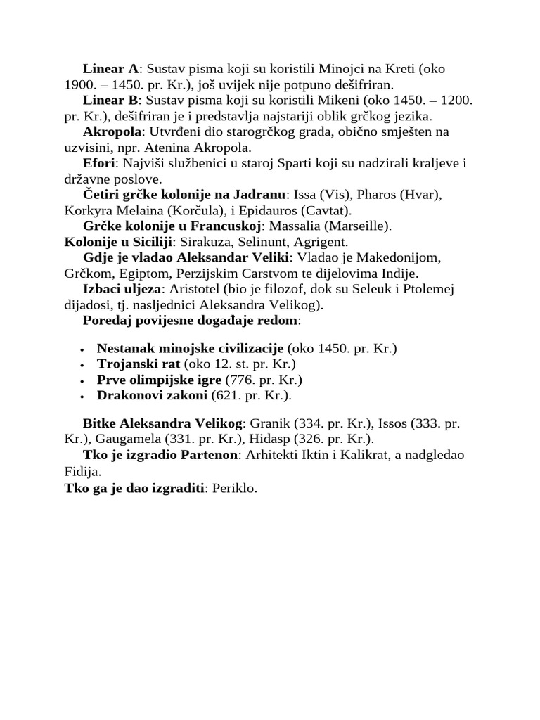 Linear A | PDF