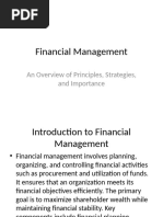 Financial Management Syllabus 3rd Sem | PDF