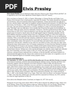 Infographic: Elvis | PDF