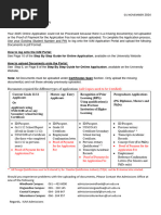 IUM 2025 Undergraduate Application Form | PDF