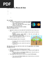 O Level Space Physics Notes | PDF | Redshift | Solar System