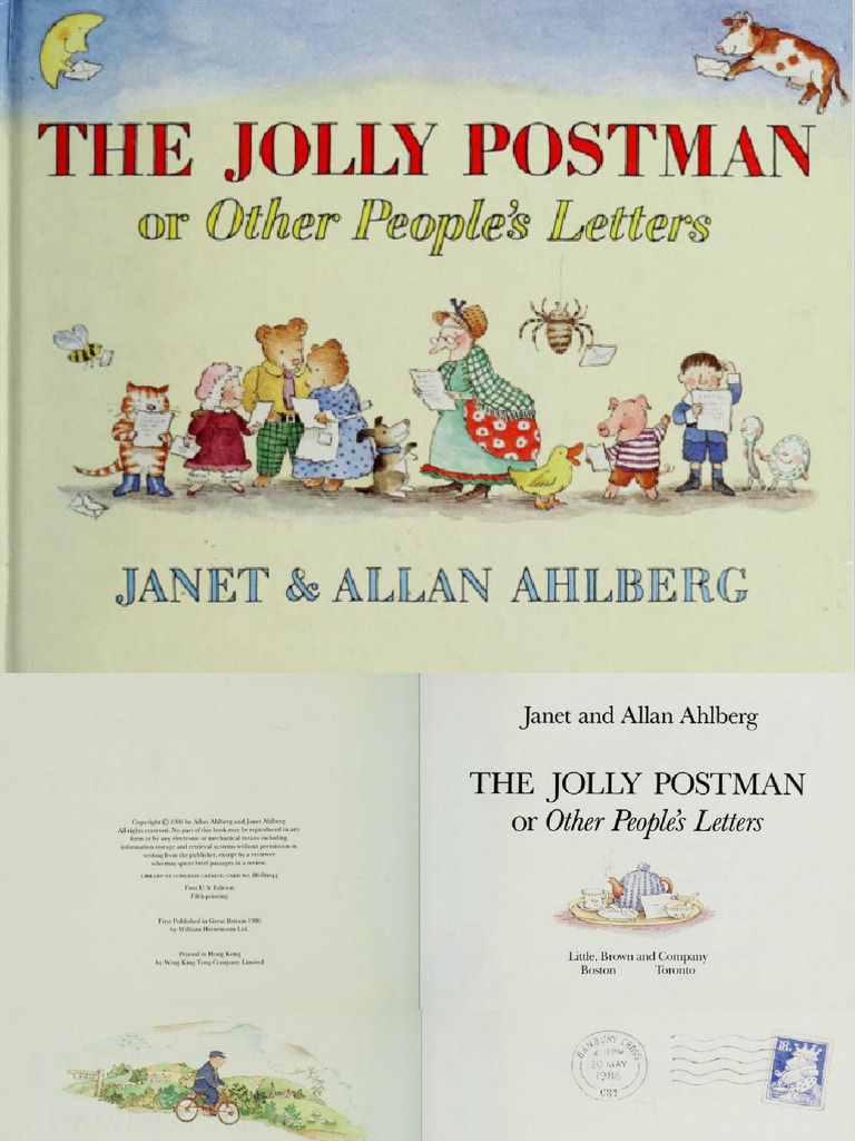 The Jolly Postman or Other Peoples Letters-Janet and Allan Ahlberg | PDF