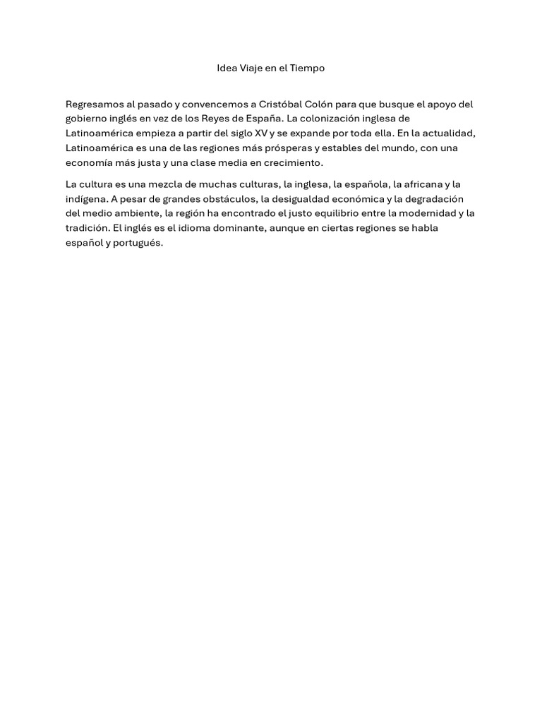 Viaje En El Tiempo Pdf