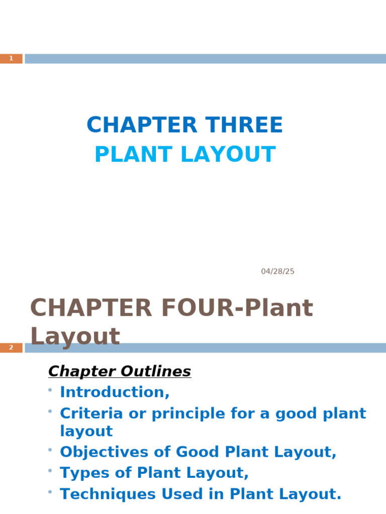 Types of Plant Layout Explained | PDF | Inventory