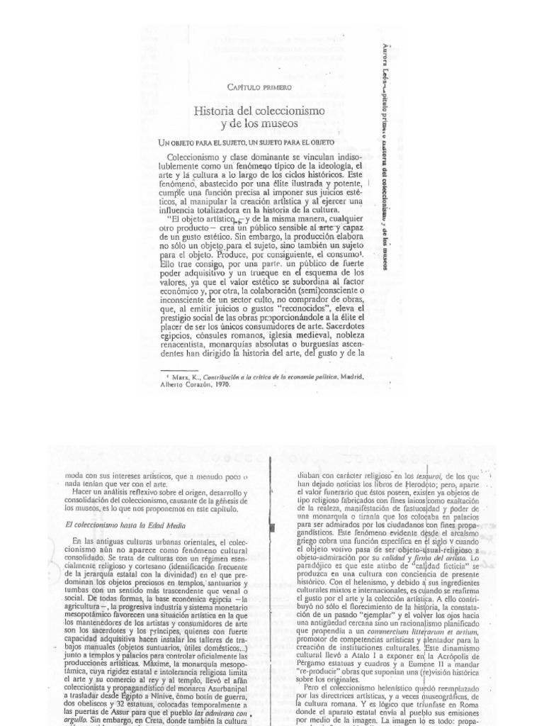 2 - Historia Del Coleccionismo | PDF