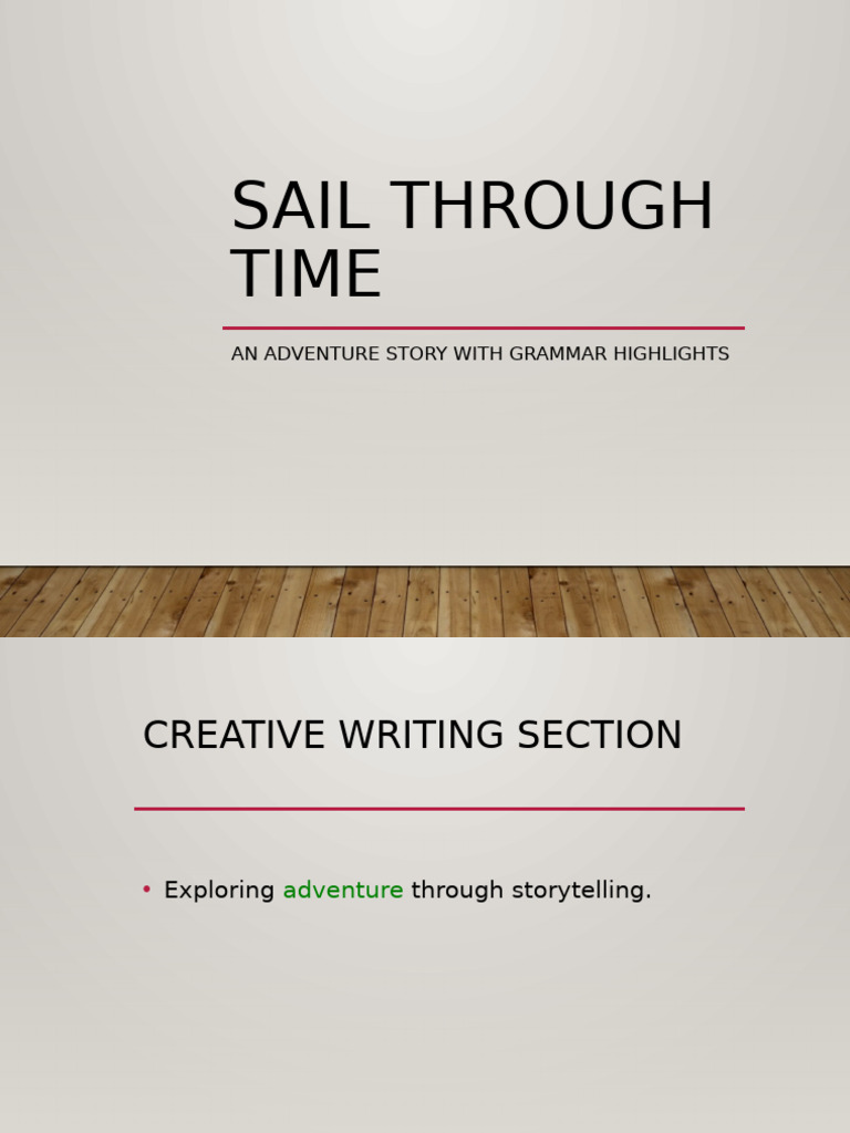 Sail Through Time Colored | PDF