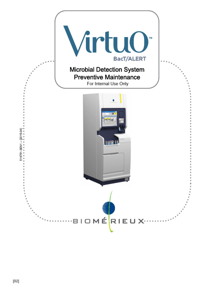 BacT - ALERT VIRTUO Microbial Detection System Preventive Maintenance ...
