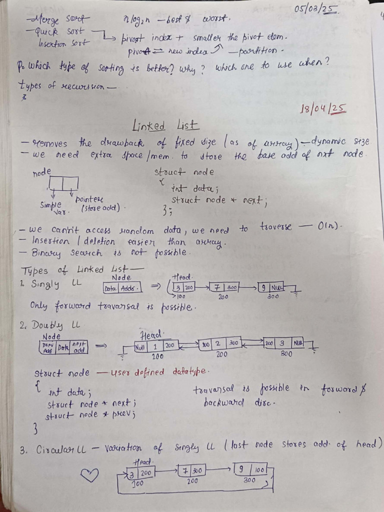 Linked List Jenny | PDF