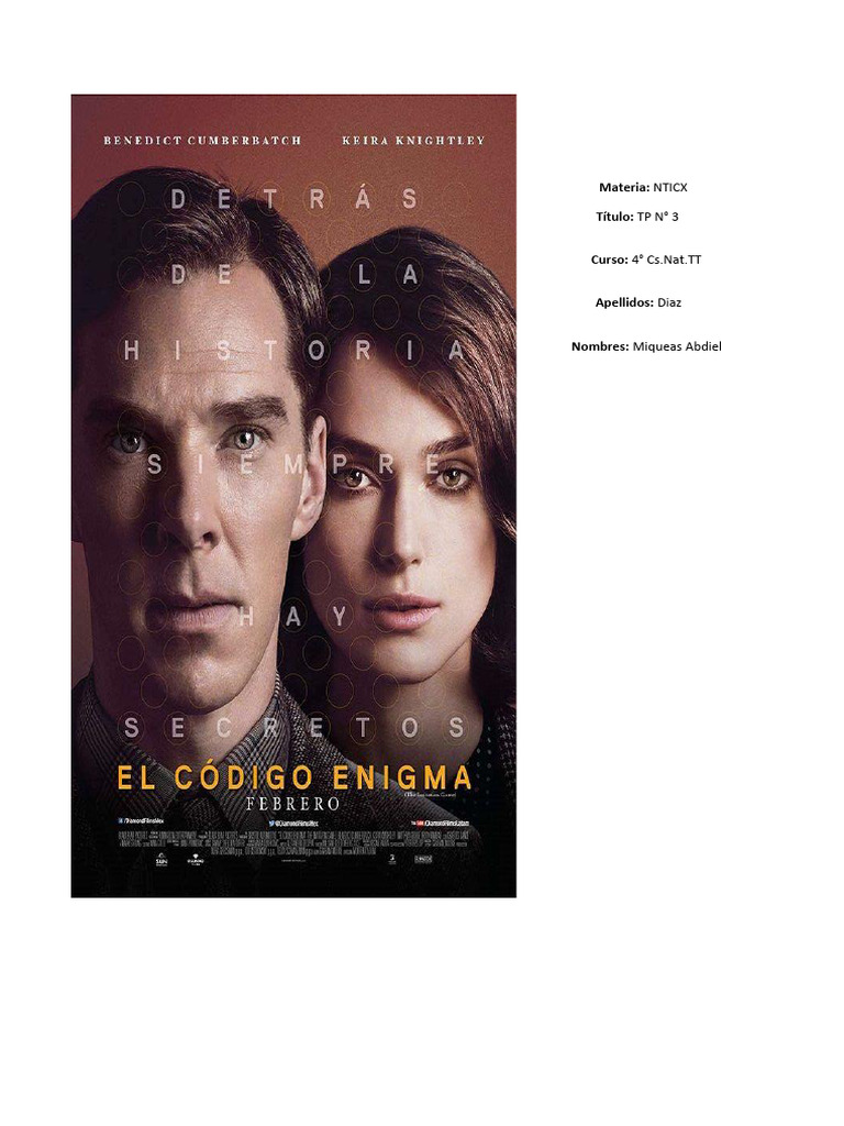 Alan Turing y la Máquina Enigma | PDF | Alan Turing