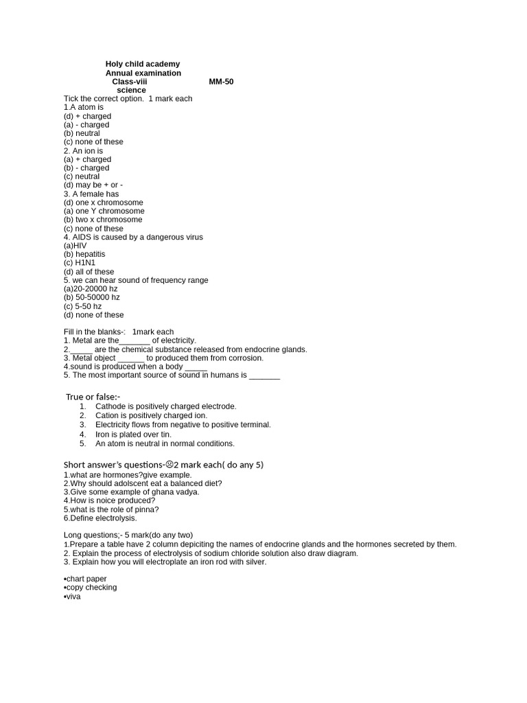class viii ut | PDF