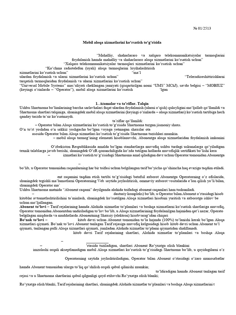 Oferta UZ6.23 | PDF