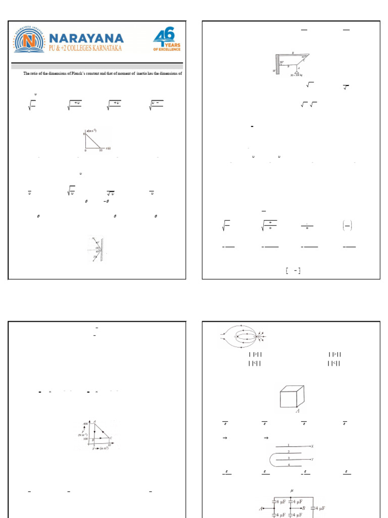 Osr Ii-Puc Kcet Crash Course GT-5 PCM Question Paper Ex DT-10.04.2025 ...