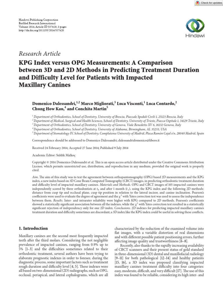 BioMed Research International - 2014 - Dalessandri - KPG Index Versus ...