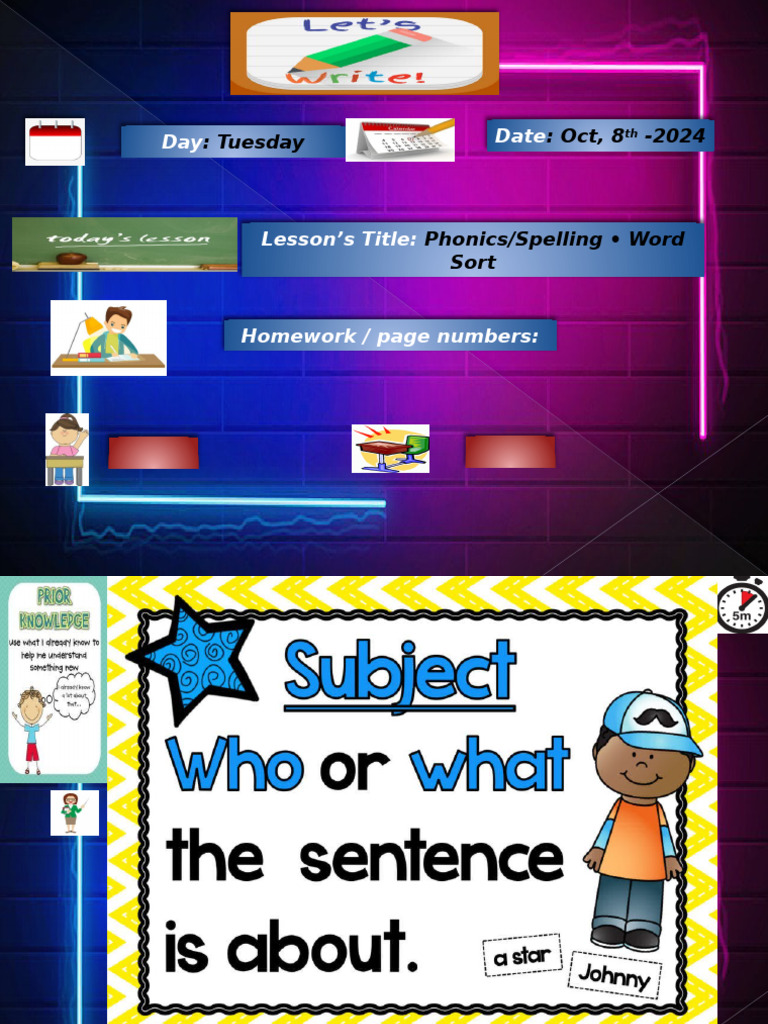 English Class Cliche G4 - 2nd (Week 70) Term 1 | PDF
