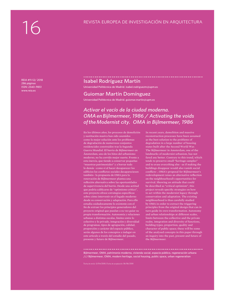 FORM URB 15 - Rodríguez I. - Martín, G. - Activar El Vacío de La CM ...