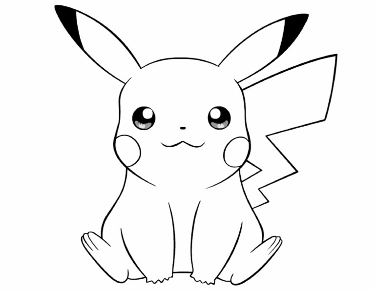 Pikachu-Raskraska | PDF