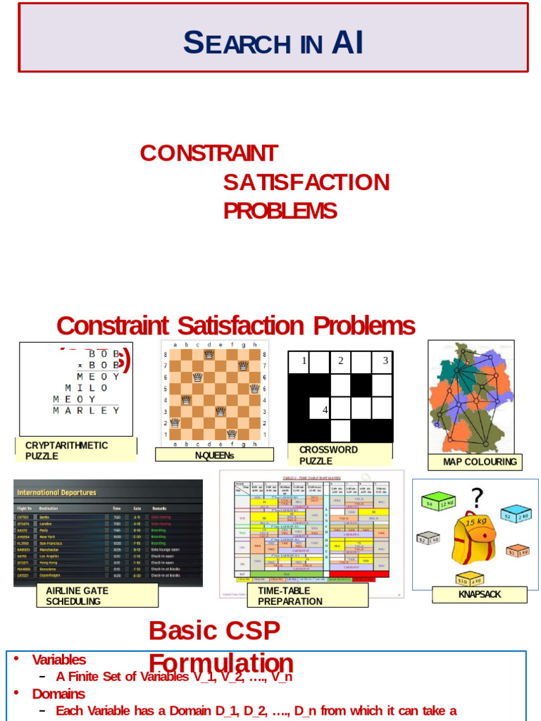 10 - Constraint Satisfaction Problems | PDF | Computational Complexity Theory | Mathematics Of ...