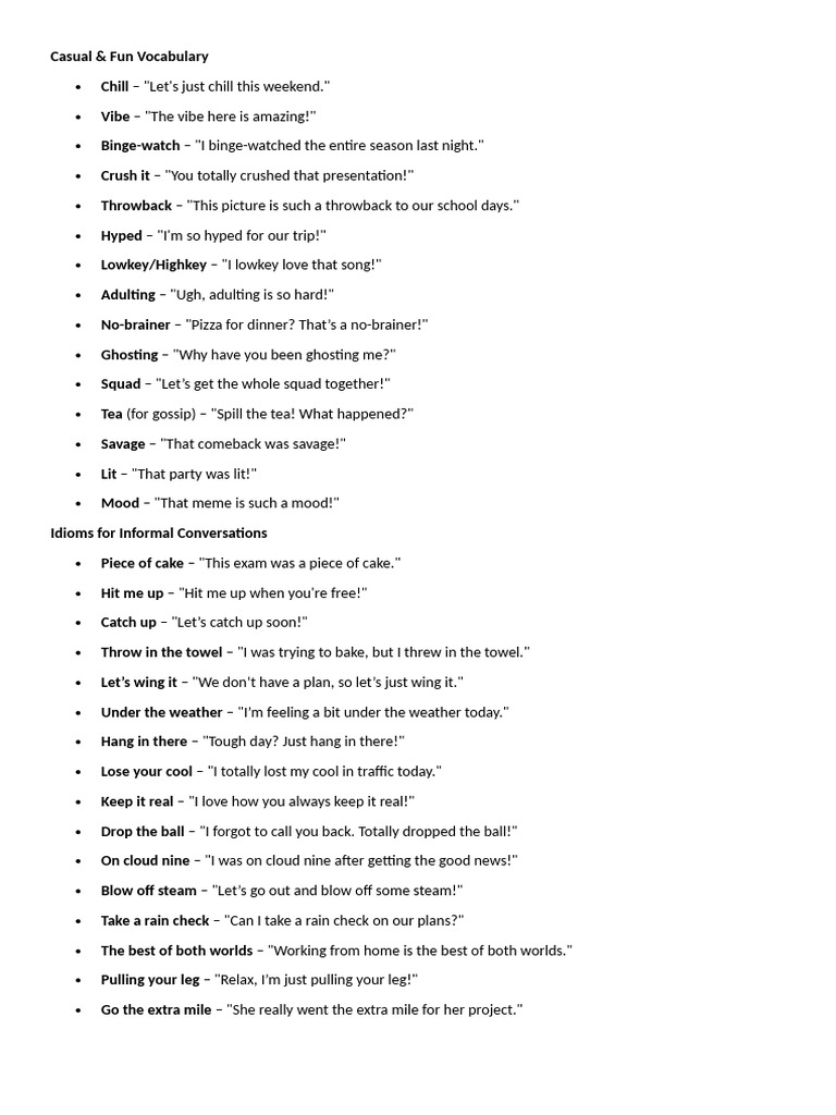 Tele Conversation - Informal | PDF