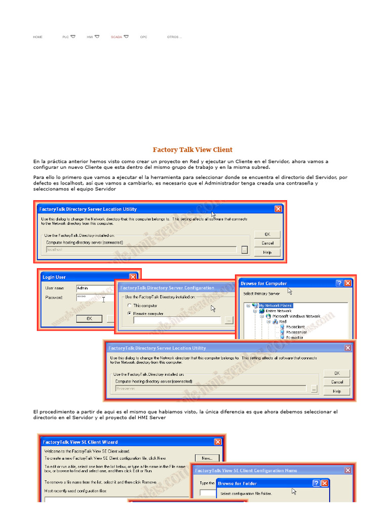 FactoryTalk View Client | PDF