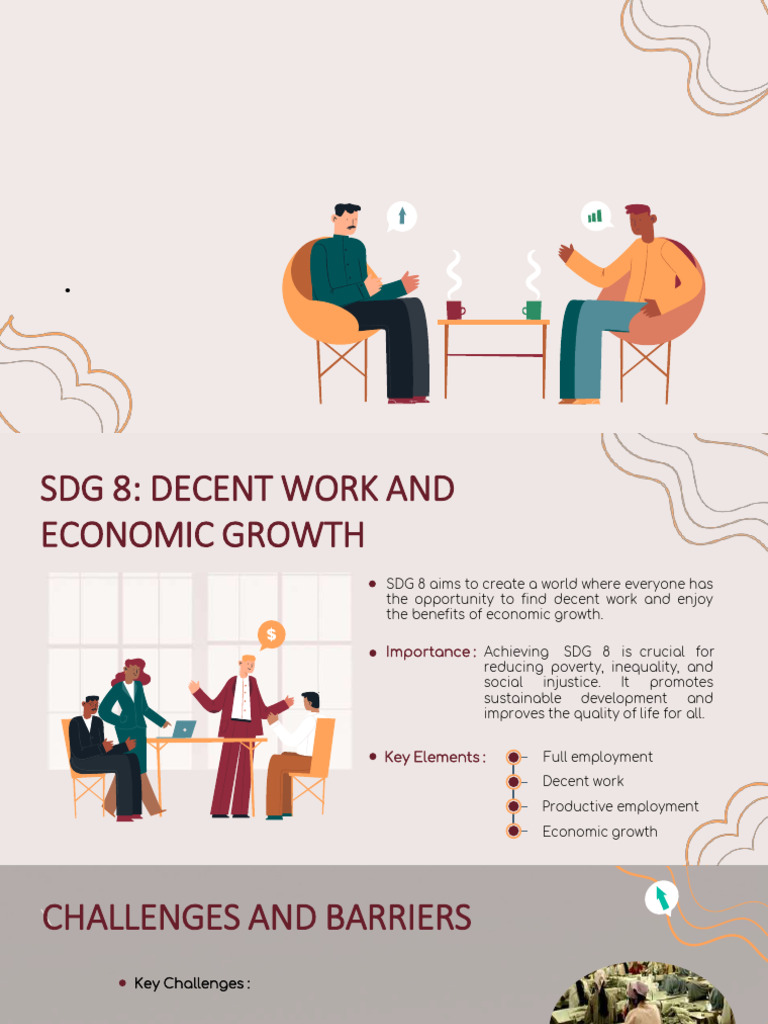 Global Initiatives for SDG 8 Growth | PDF | International Labour ...
