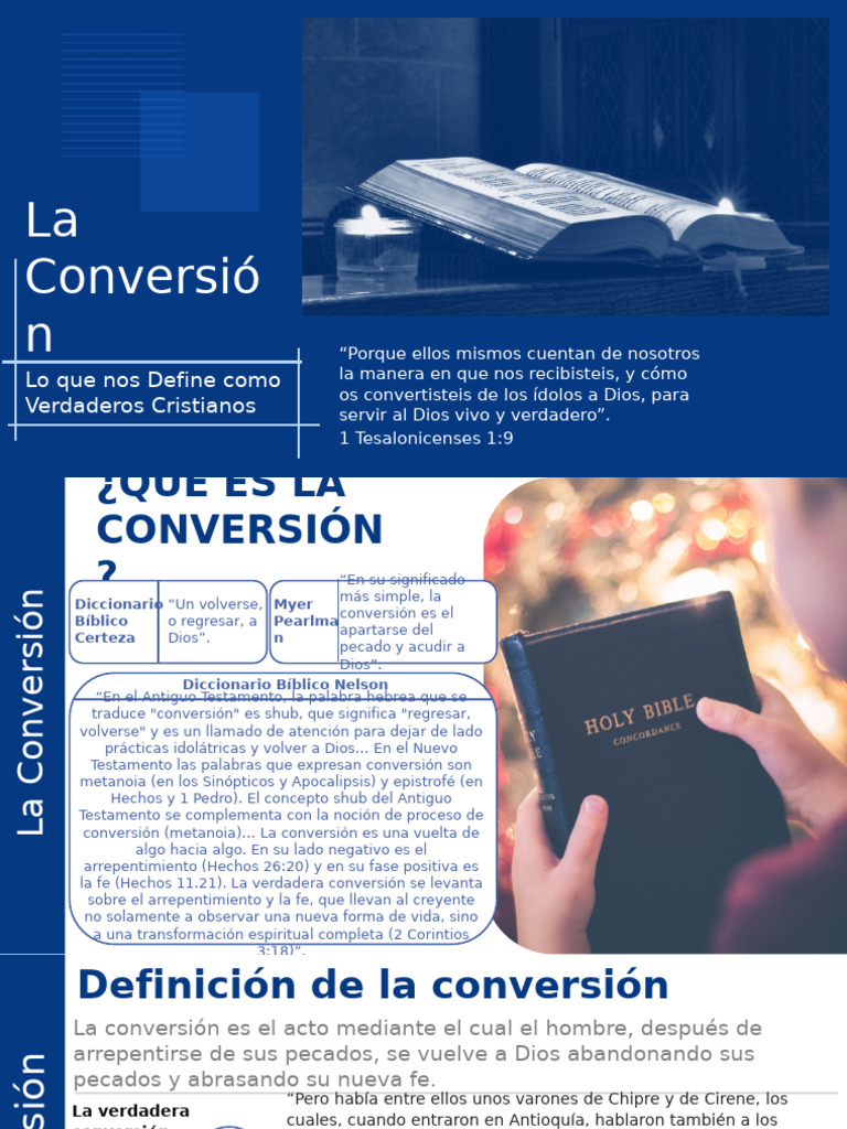 La Conversion | PDF | Conversión religiosa | Contenido del Nuevo Testamento