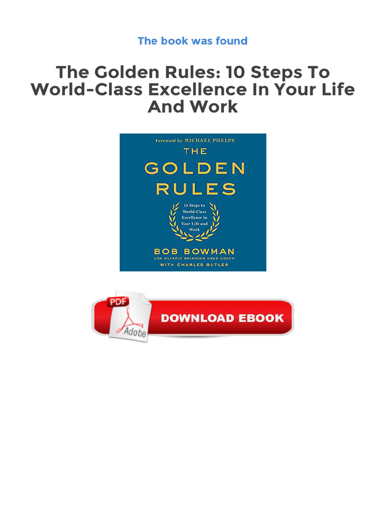 10 Steps to World-Class Excellence | PDF