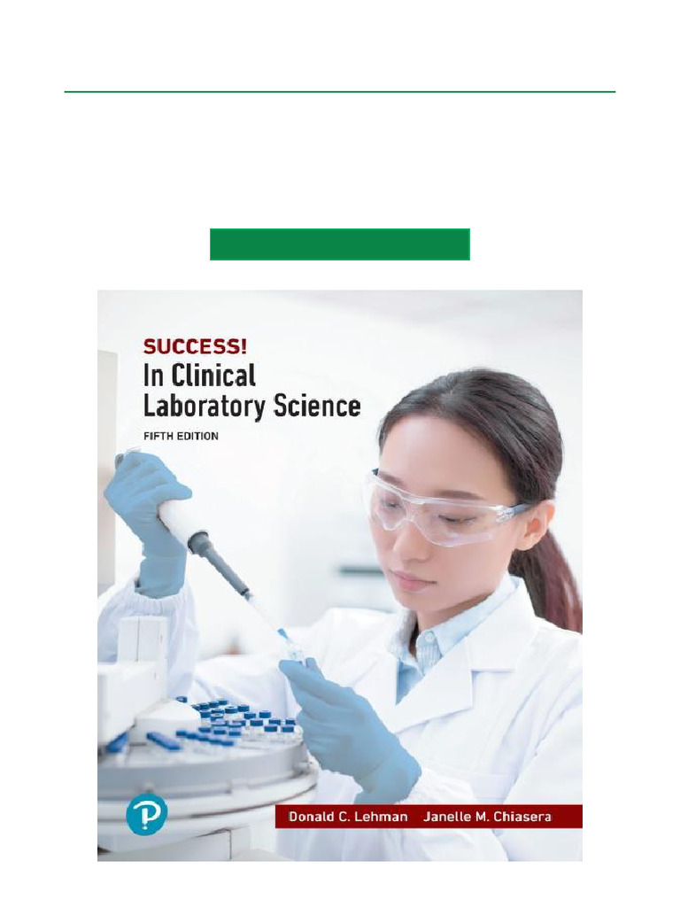 Success in Clinical Lab Science, 5th Ed. | PDF | Multiple Choice