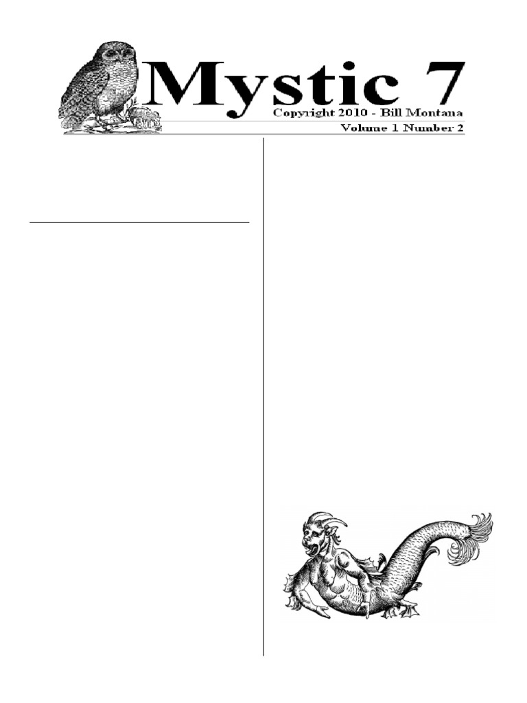 Mystic 7: Mentalism Techniques Unveiled | PDF | Mentalism | Odor