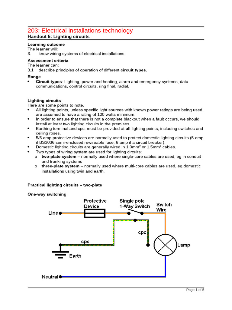 2365_02_l2_203_handout_5 | PDF | Electrical Wiring | Electricity