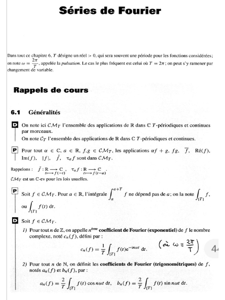 Série de Fourier | PDF