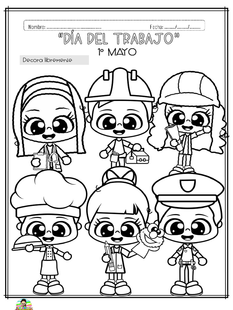 Fichas Dia Del Trabajo | PDF