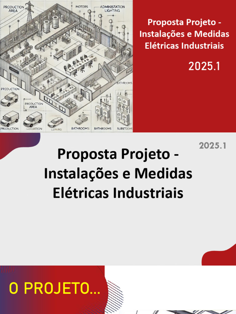 Projeto INSTALACOES E MEDIDAS ELETRICAS INDUSTRIAIS - A3 | PDF | Eletricidade | Motores