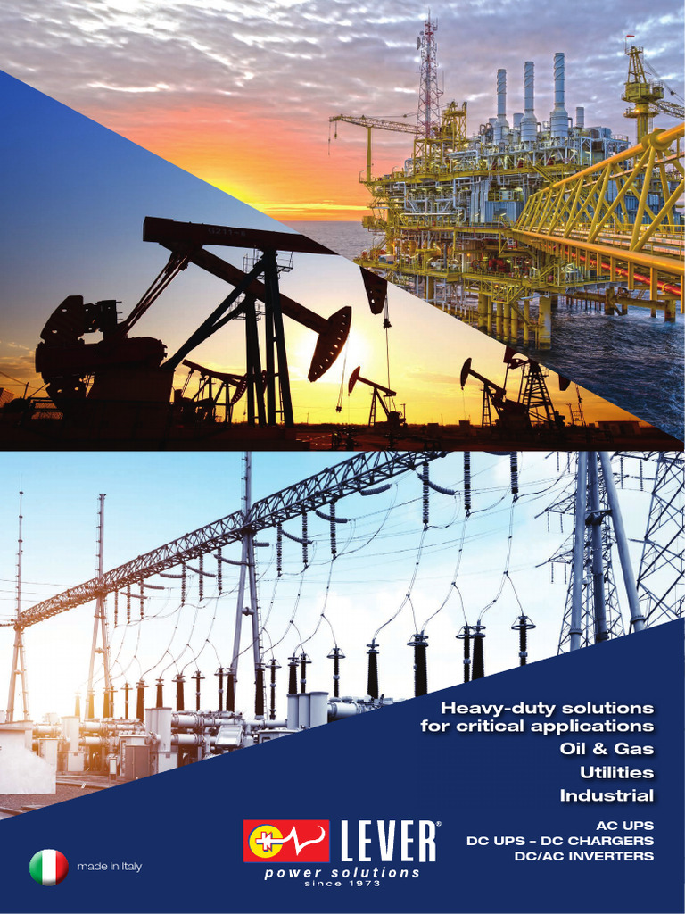 Mini-Brochure LEVER - INDUSTRIAL - ENG 2019 | PDF | Power Inverter ...