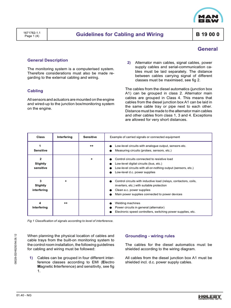 Cabling and Wiring Guidelines for EMI | PDF | Electromagnetic ...