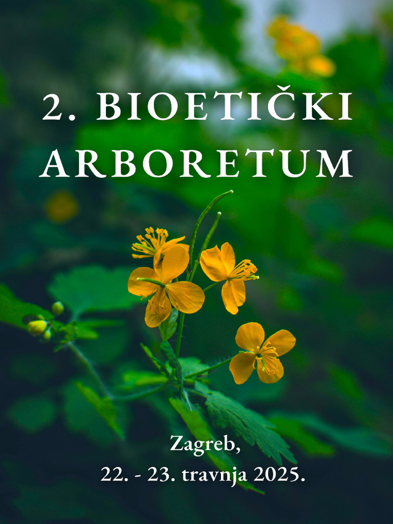Bioeticki Arboretum Programska Knjizica | PDF