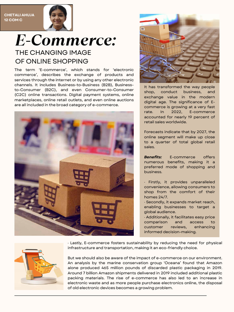 E-Commerce: Benefits and Environmental Impact | PDF | E Commerce ...