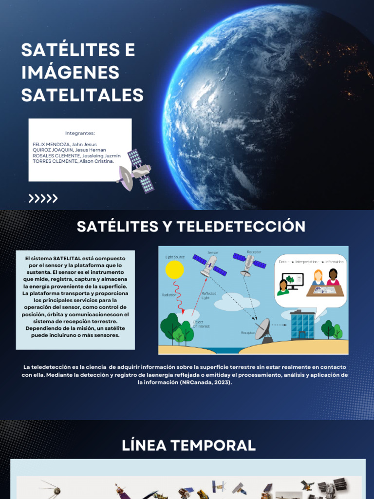 Satélites e Imágenes Satelitales | PDF | Meteorología | Clima