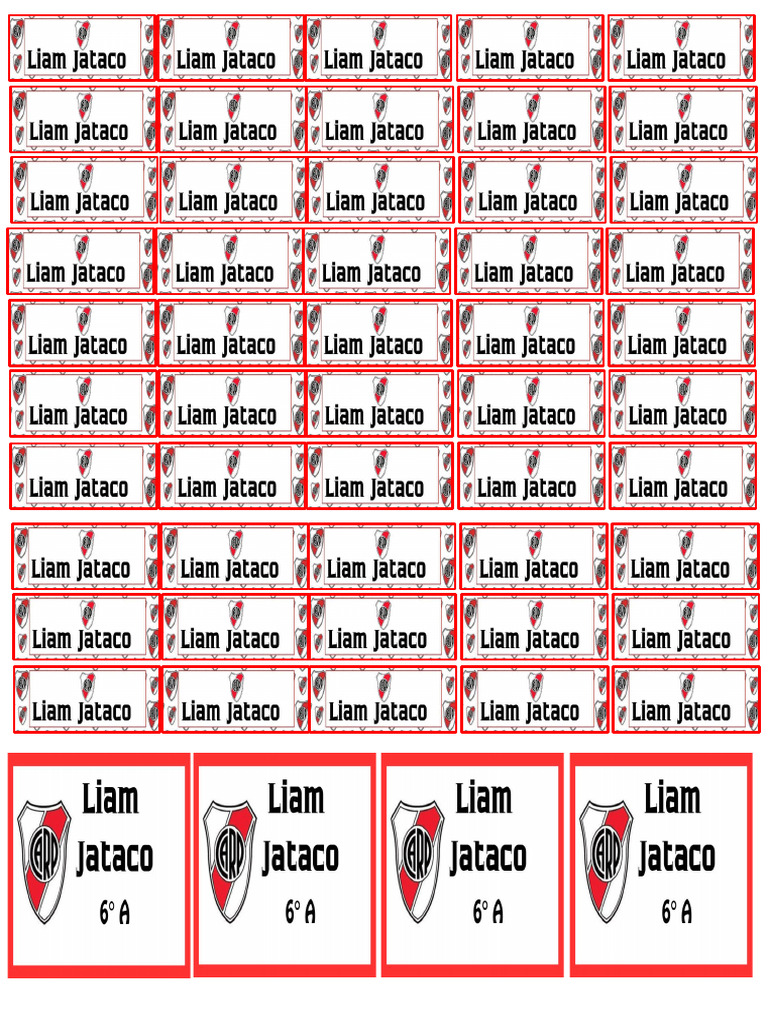 Etiquetas Liam | PDF