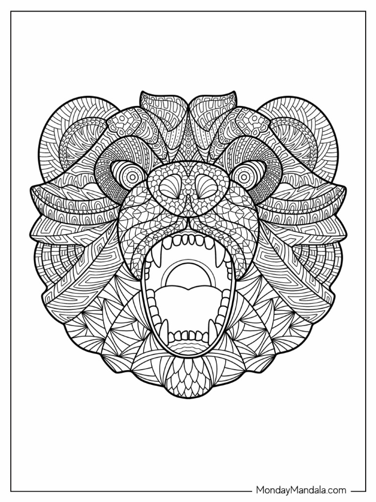 Baloo Bear From Jungle Book Dancing Coloring Page | PDF