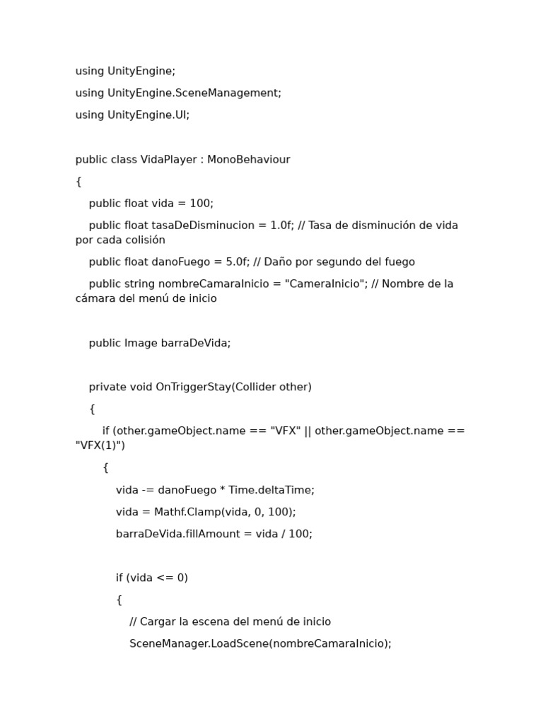 Using UnityEngine | PDF