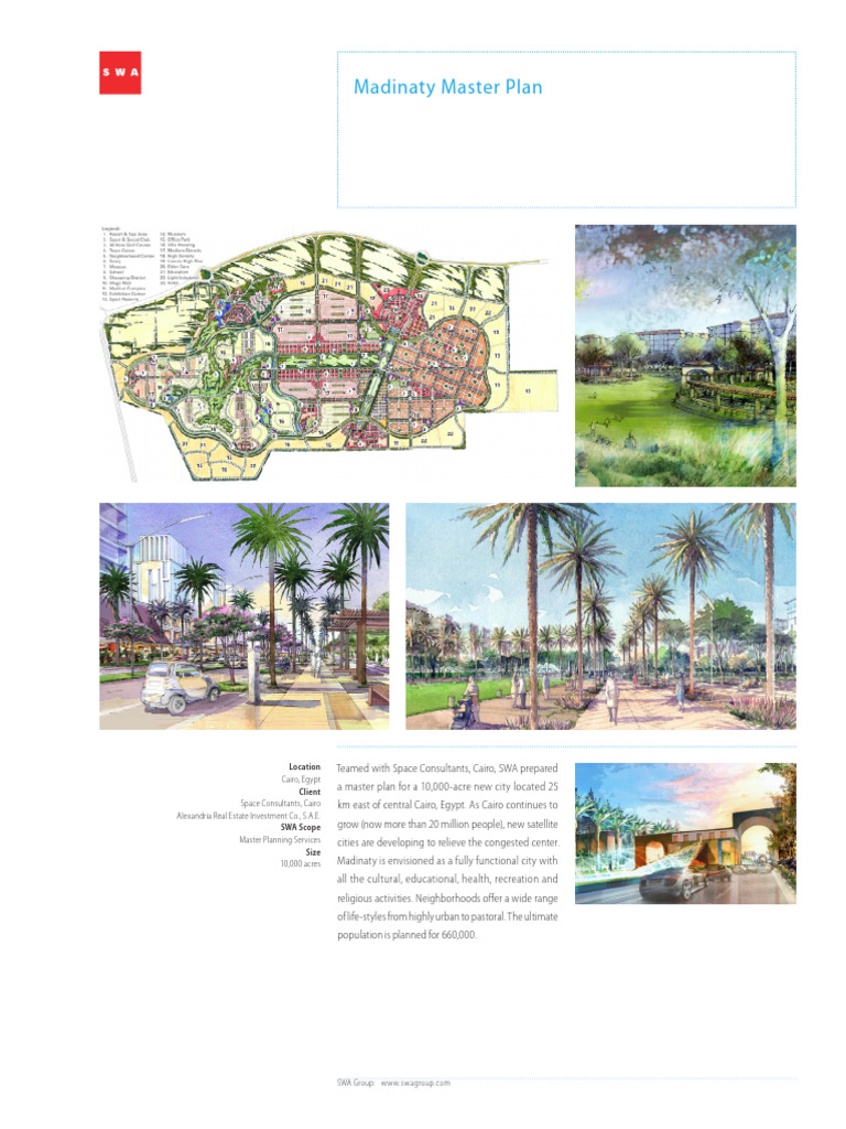 Madinaty Master Plan Overview | PDF