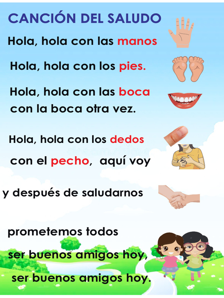 Cancion Del Saludo - Cdra4 | PDF