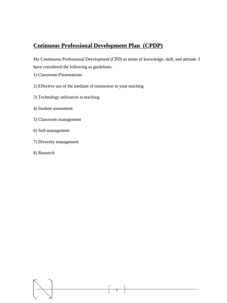CPD Plan Final - Session Planning | PDF | Educational Assessment | Teachers